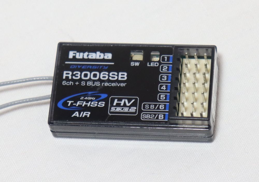 Futaba R3006SB T-FHSS Empfänger 2.4GHz 6-Kanal S.BUS, HV (Gebraucht) in ...