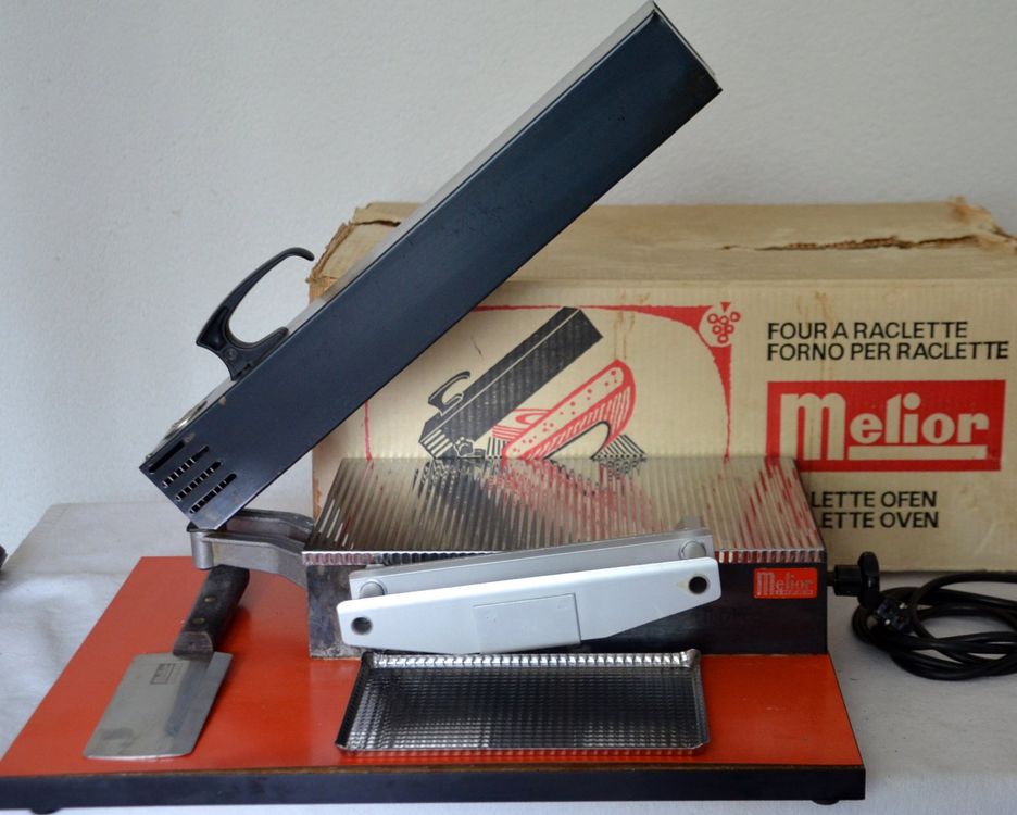 Raclette-Gerät Melior / Appareil à raclette 1000W (Gebraucht) in Collonges für CHF 140 – mit ...