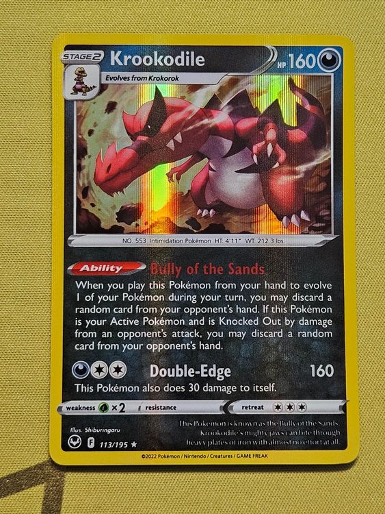 Silver Tempest - Krookodile 113/195 EN (Gebraucht) in Bellinzona für CHF 1 – mit Lieferung auf ...