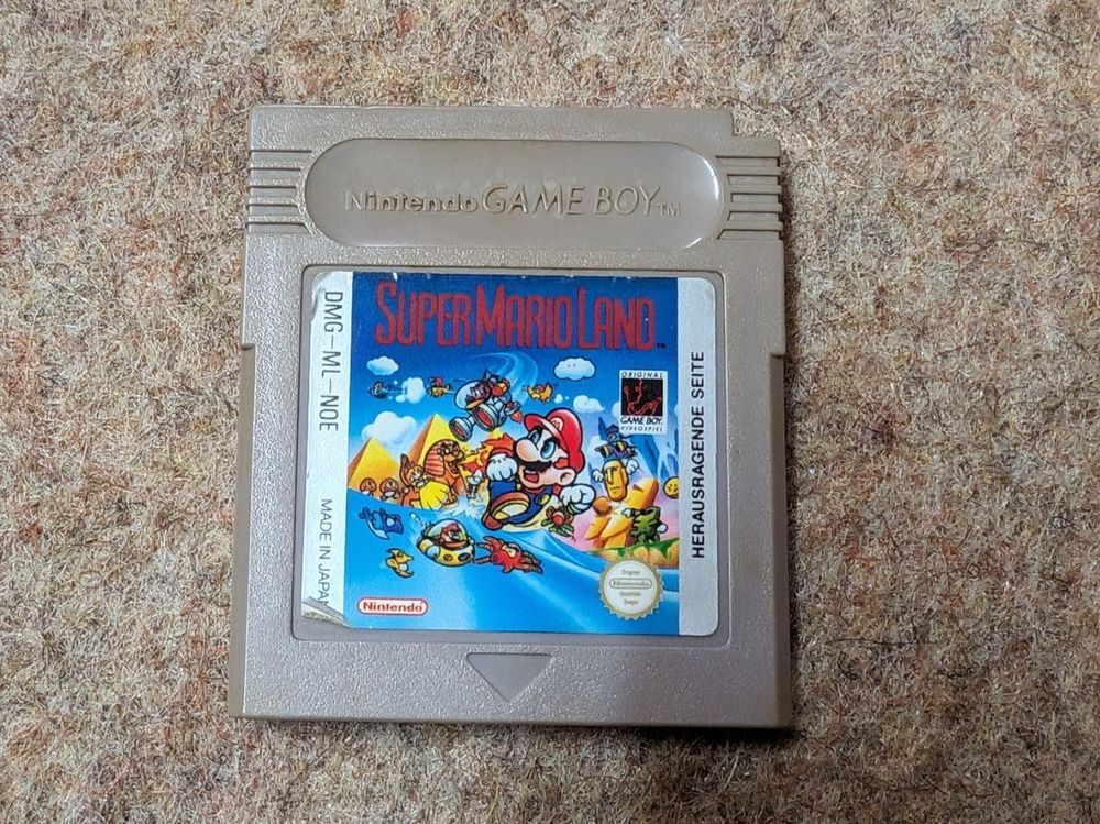 Nintendo Gameboy Color Gelb inkl. Super Mario Land | GBC (Gebraucht) in ...
