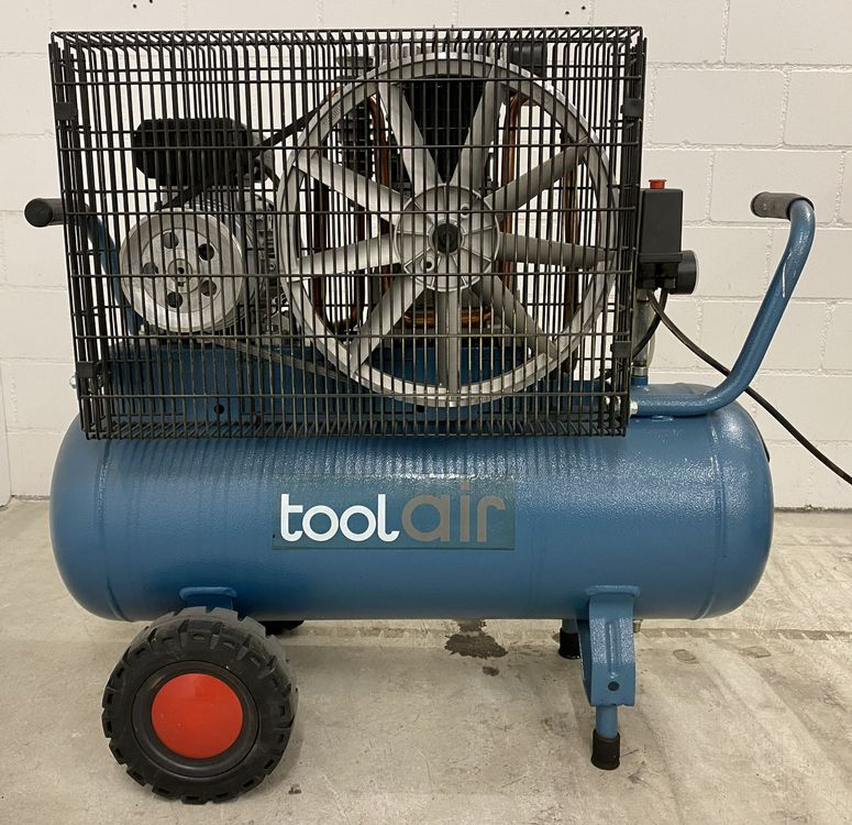 TOOL-AIR Kompressor, 50L, 2 Zylinder, C-50-420, 230 V | Kaufen auf Ricardo