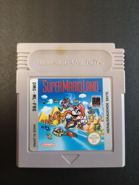 Super Mario Land - Nintendo Game Boy Classic Spiel (Gebraucht) in ...
