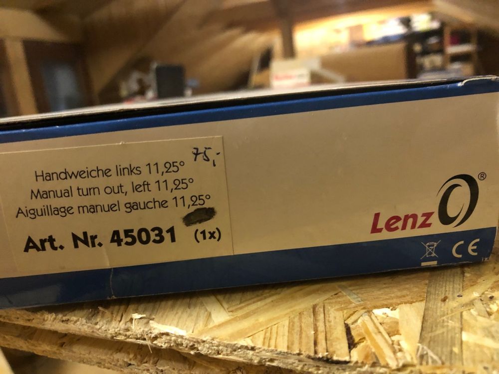 Spur O Lenz Handweiche (Neu (gemäss Beschreibung)) in Altdorf SH für CHF 41 – mit Lieferung auf ...