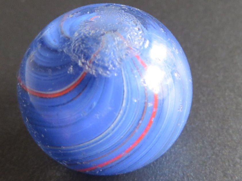 SCHÖNE SEHR ALTE MURMEL, BILLE, CHLURI BLAU (Gebraucht) in Neuhausen am ...