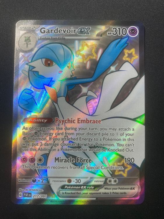 Shiny Gardevoir ex 217 - Paldean Fates - EN | Kaufen auf Ricardo