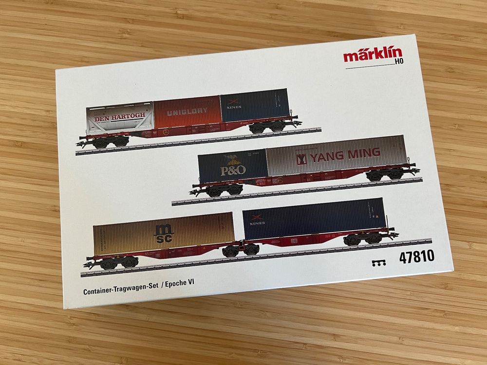 Coffret de wagons porte-conteneurs Märklin 47810 (Gebraucht) in Renens ...