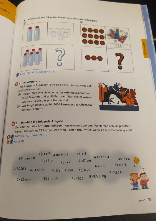 Logisch 5 - Mathematik-Lehrmittel, Komplettset (Neu (gemäss ...