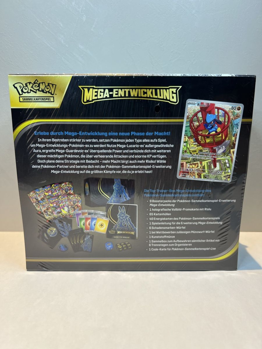 Pokémon - Mega-Entwicklung Top Trainer Box (DE) (Neu und ...