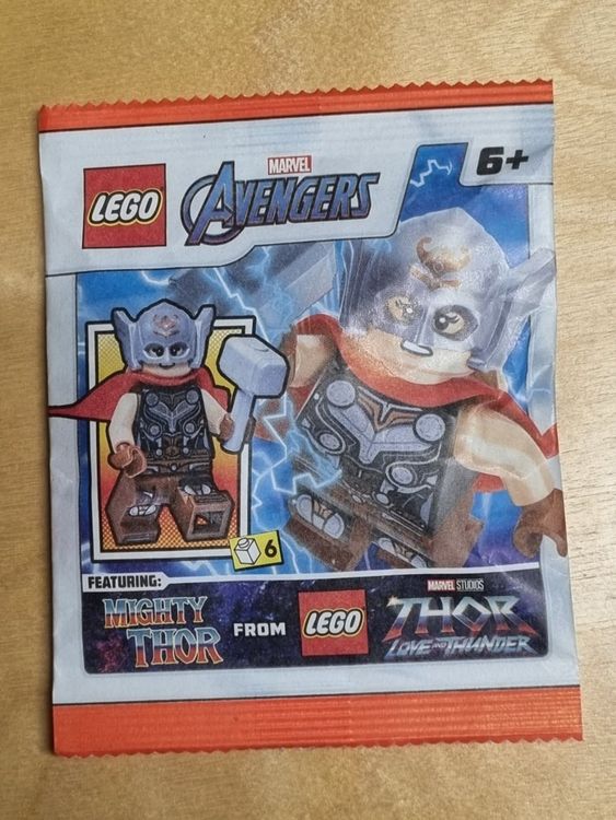LEGO Marvel 242318 Mighty Thor paper bag (Neu und originalverpackt) in ...