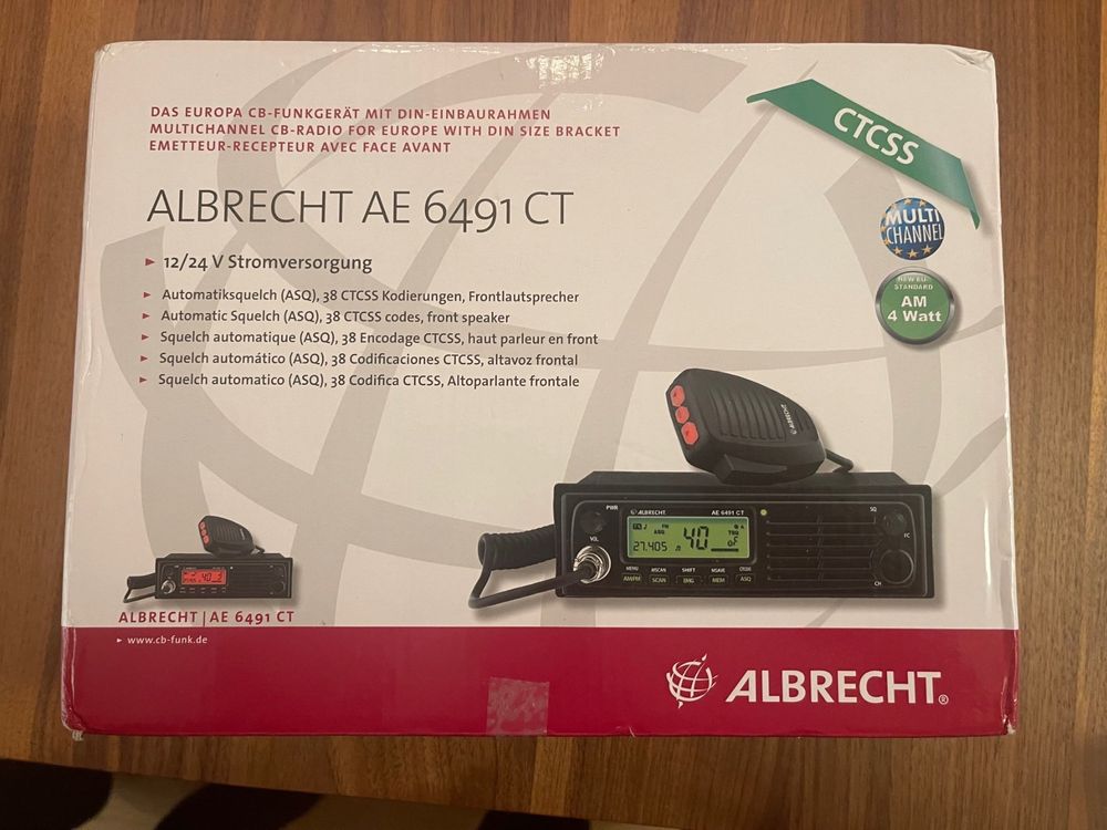 CB Funkgerät Albrecht AE 6491 (Gebraucht) in Stansstad für CHF 50 – mit ...