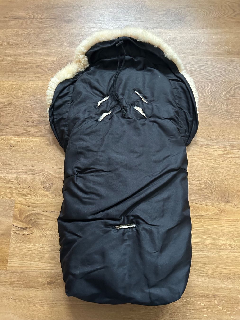 Fusssack Mit Lammfell Fur Kinderwagen