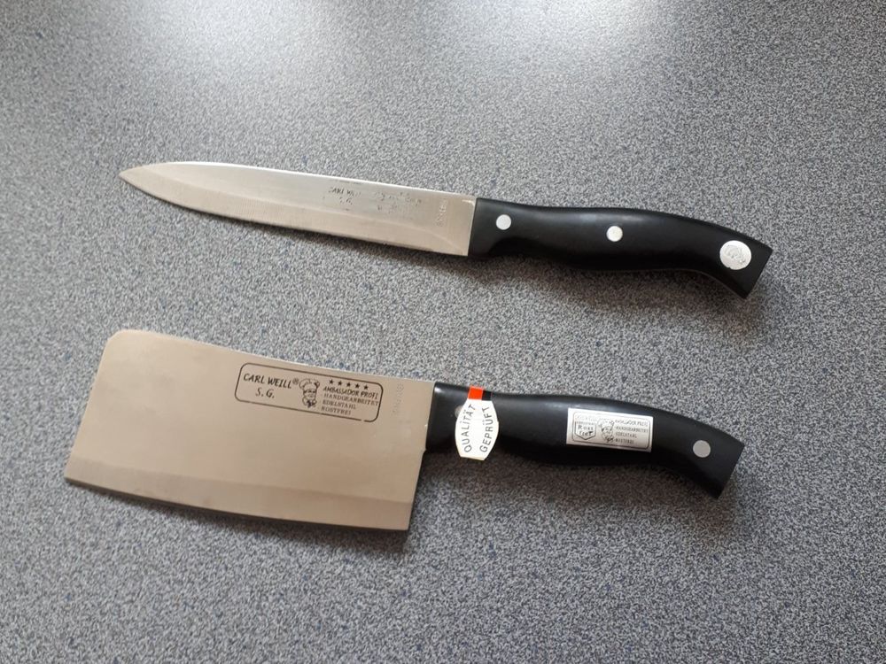 Messer und Hackmesser von CARL WEILL S.G. (Gebraucht) in für CHF 14 ...
