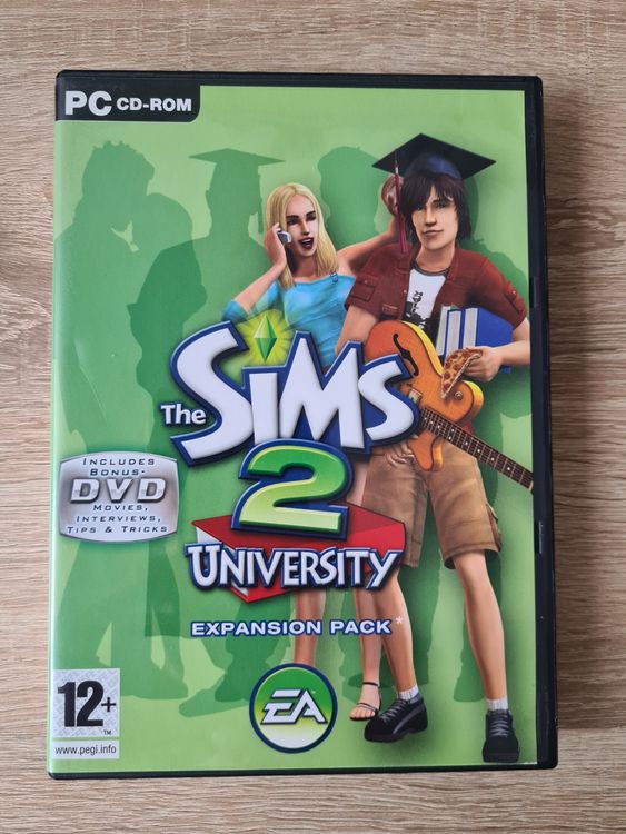 The Sims 2 University (Multilanguage) (3 CD) - PC (Gebraucht) in ...