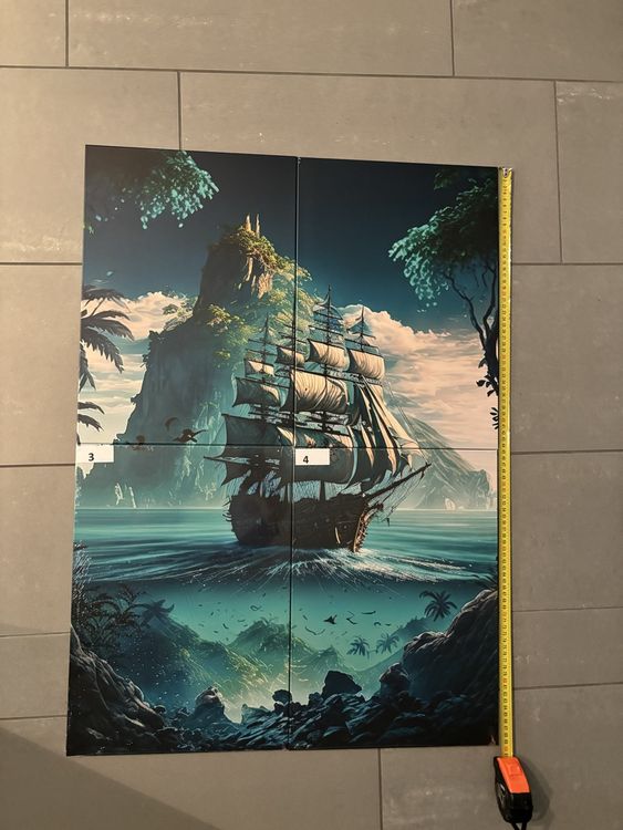 Displate XL pirate ship neu | Kaufen auf Ricardo
