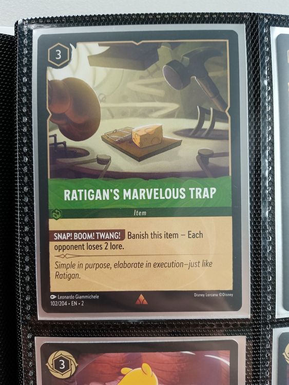 Ratigans Marvelous Trap - Lorcana Rise of the Floodborn | Kaufen auf ...