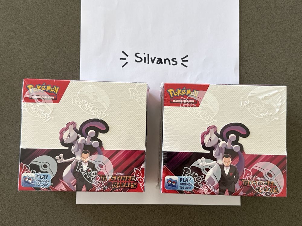 2x Destined Rivals Booster Display Sealed Box OVP Englisch (Neu und ...