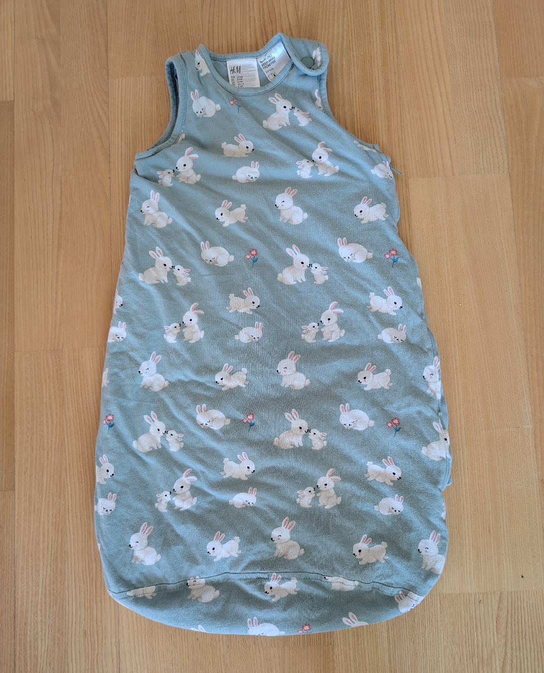 H&M Baby Schlafsack Gr. 62/68 mit süssen Hasen🐰🌸 (Gebraucht) in Thun ...