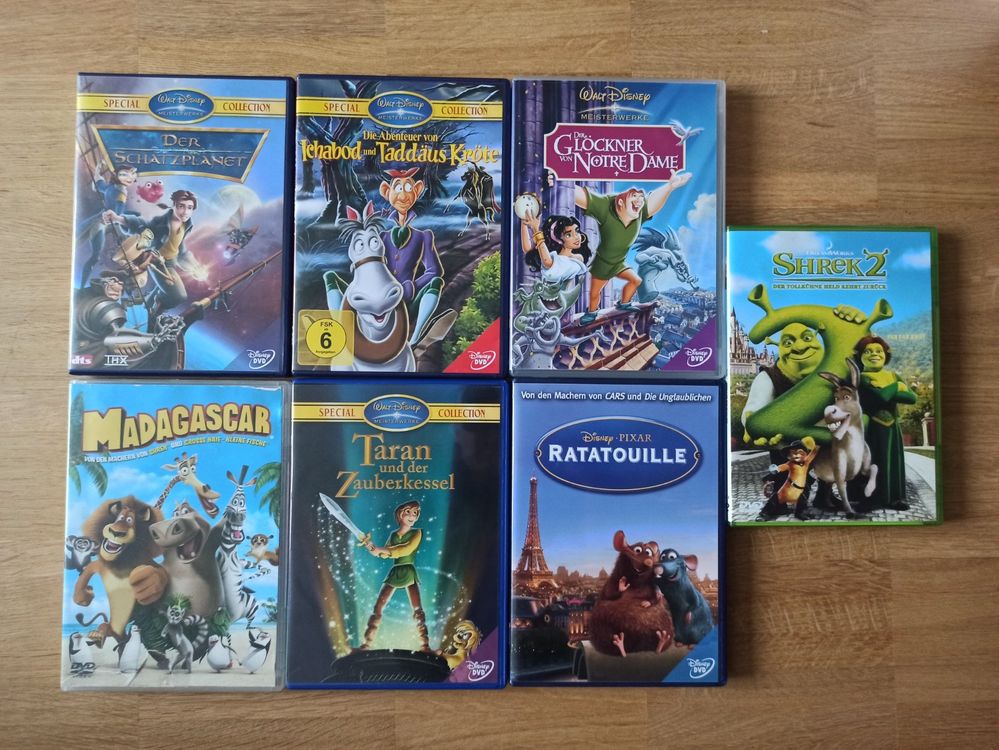 Kinder Filme DVD Disney, Pixar,... Set 1 (Gebraucht) in Allschwil für ...