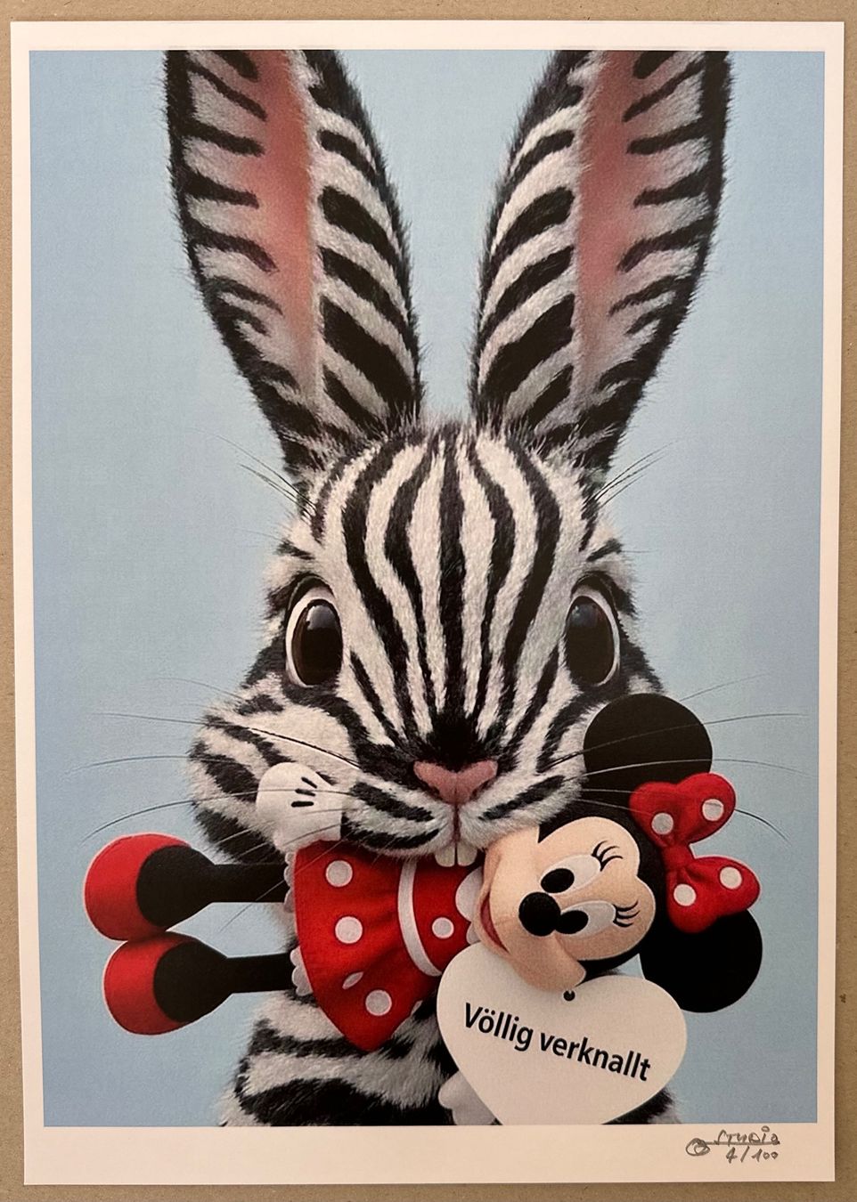 Bubble Studio: Suki- Minnie Mouse, signiert 4/100 (Neu (gemäss ...