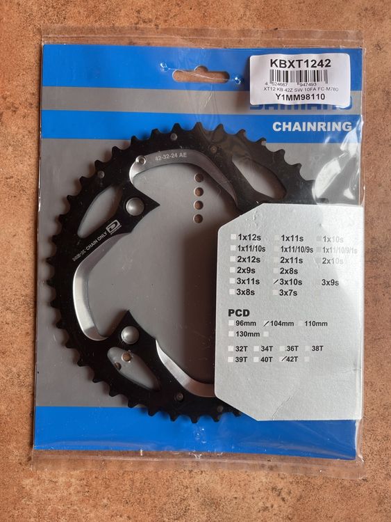 Kettenblatt Shimano 42 Zähne | Kaufen auf Ricardo