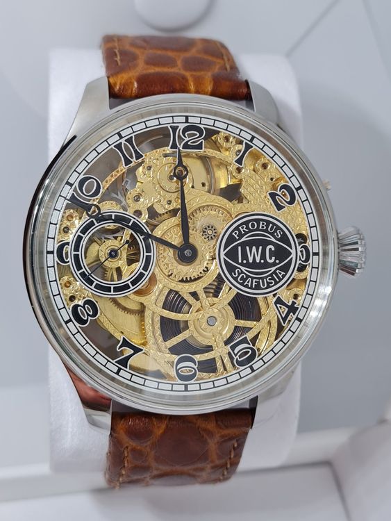 IWC Skeleton - Mariage - ungetragen - frisch revidiert. (Gebraucht) in ...