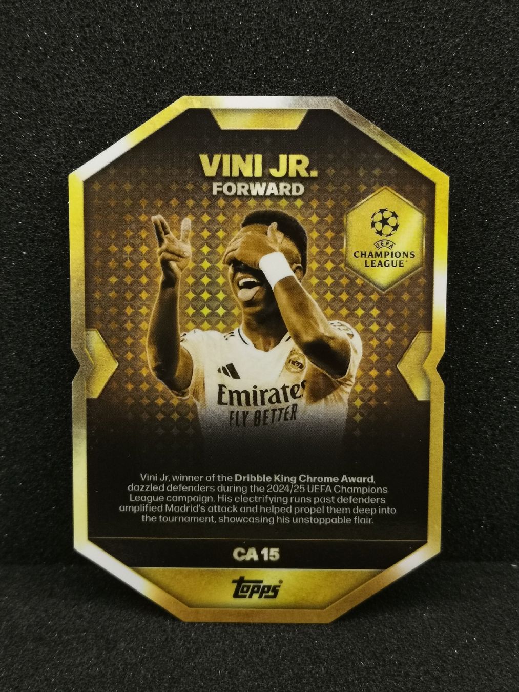 Match attax 2025/26 Vini Jr. Chrome Award Winner (Gebraucht) in ...