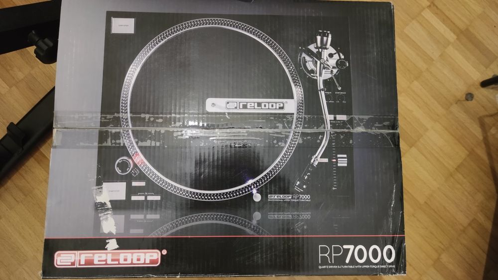reloop RP-7000 Black inkl Tonabnehmersystem Concorde | Kaufen auf Ricardo