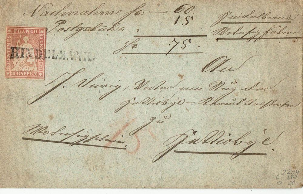 STRUBEL 15Rp (24D/B3) v HINDELBANK mit STAB | Kaufen auf Ricardo