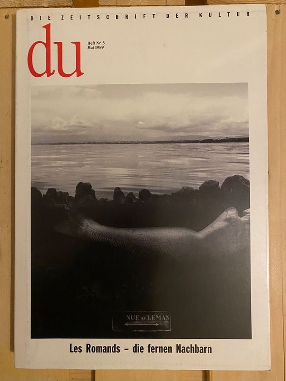 579 Du Kulturmagazin Mai 1989 Les Romands (Gebraucht) in Pfäffikon ZH für CHF 8 – mit Lieferung ...