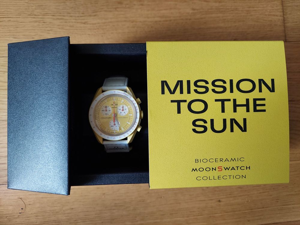 Omega X Swatch Moonswatch Mission to the Sun | Kaufen auf Ricardo