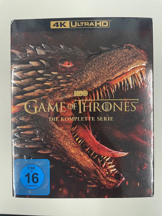 4k Uhd Bluray Game Of Thrones Komplette Serie Kaufen Auf Ricardo