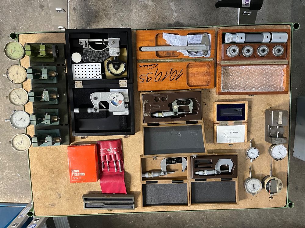 Diverse Messmittel, Mikrometer Messschieber Messuhren | Kaufen auf Ricardo