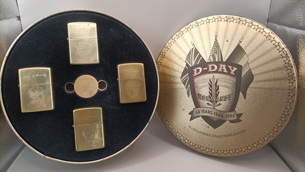 coffret 4 Zippo D-Day 50e anniversary | Kaufen auf Ricardo