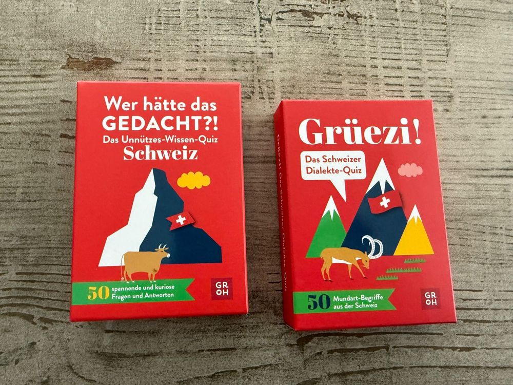 Grüezi! Das Schweizer Dialekte-Quiz/ Wer hätte das gedacht?! (Neu ...