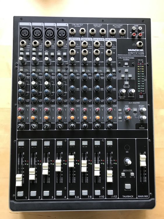 Mackie Onyx 1220i Firewire Mixer (Gebraucht) in Schaffhausen für CHF ...