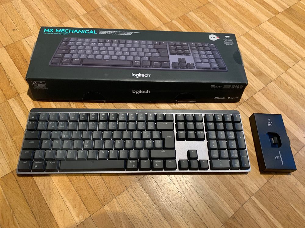 Keyboard Logitech MX Mechanical Swiss layout (Neu und originalverpackt ...