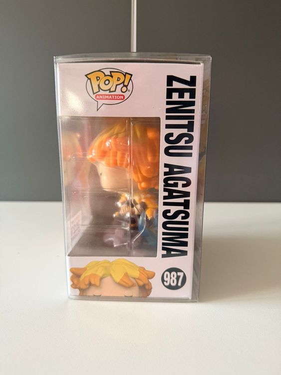 Figurine Funko Pop Demon Slayer 987 - Zenitsu Agatsuma (Neu und ...