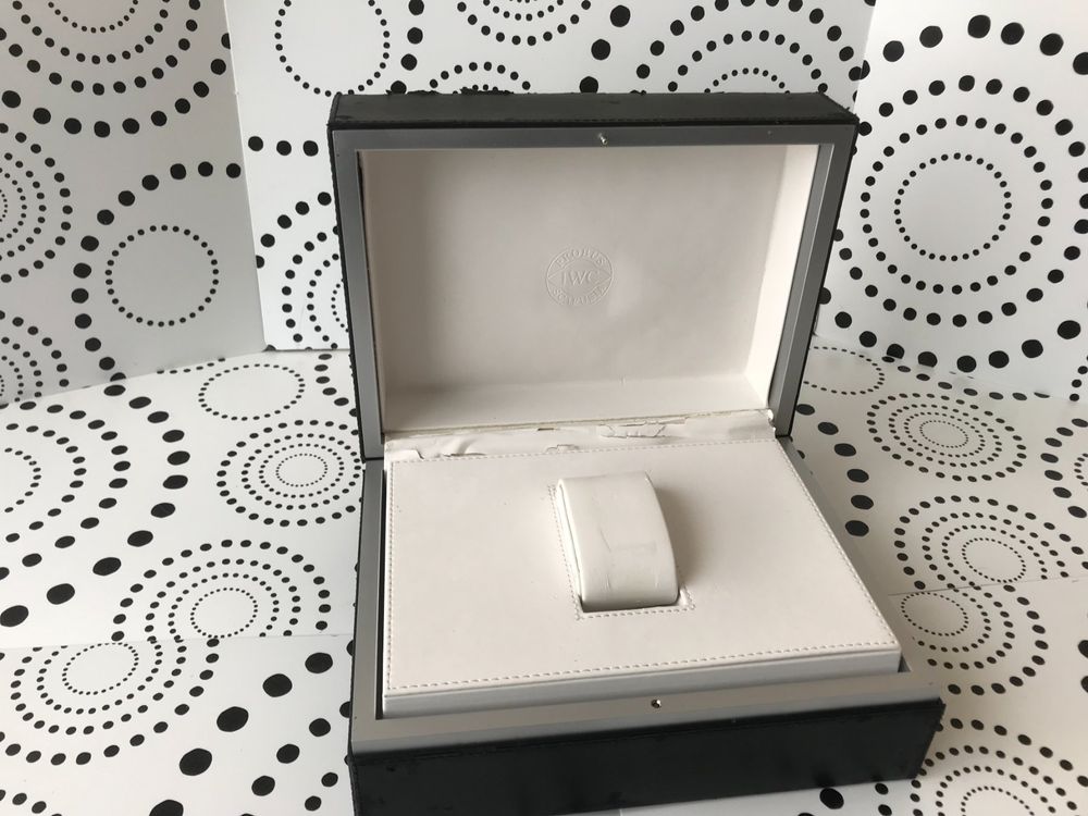 IWC ORIGINAL - WATCH CASE BOX ECRIN SCHACHTEL - BIG MODEL ! (Gebraucht ...