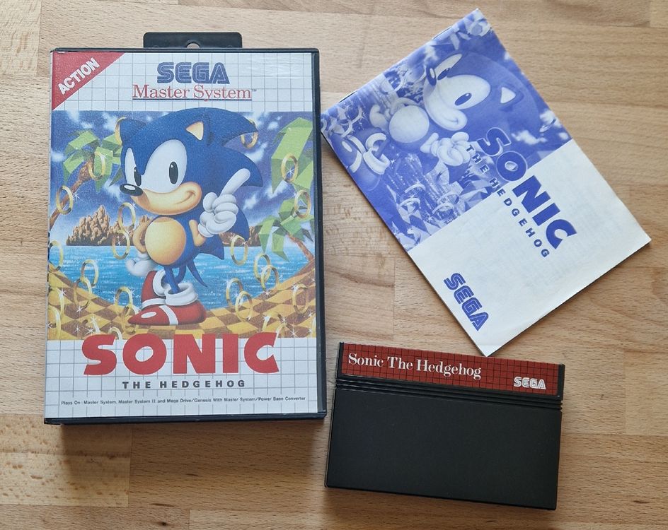 Sega Master System Sonic the Hedgehog (Neu (gemäss Beschreibung)) in ...