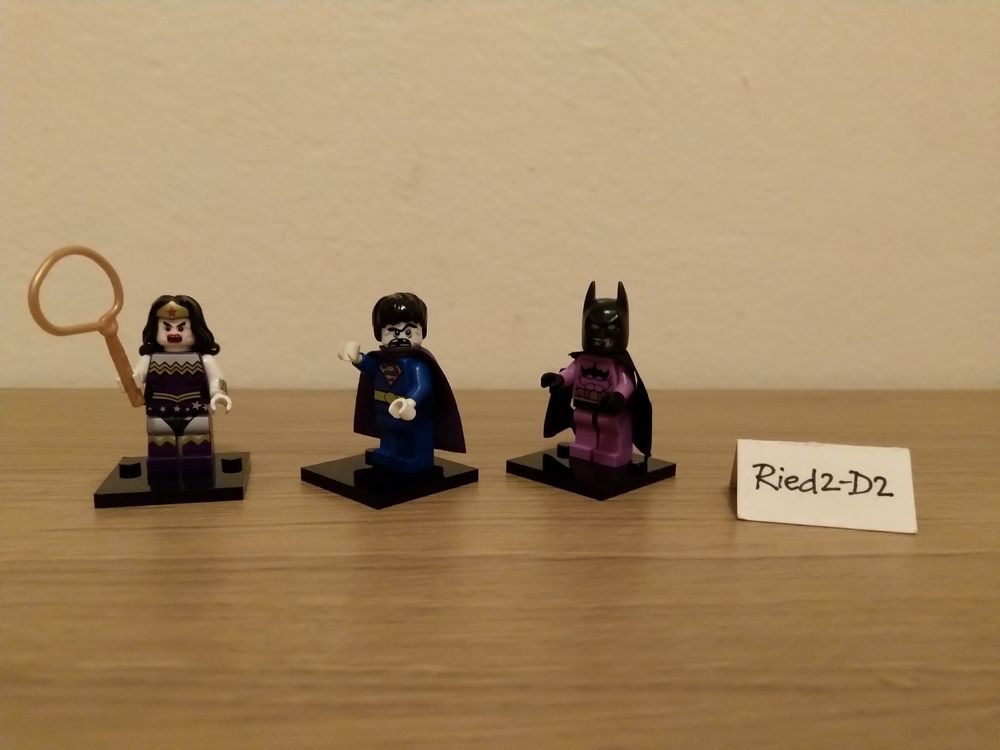 LEGO DC Comics Batzarro + Bizarro + Bizarra Minifigures (Gebraucht) in ...