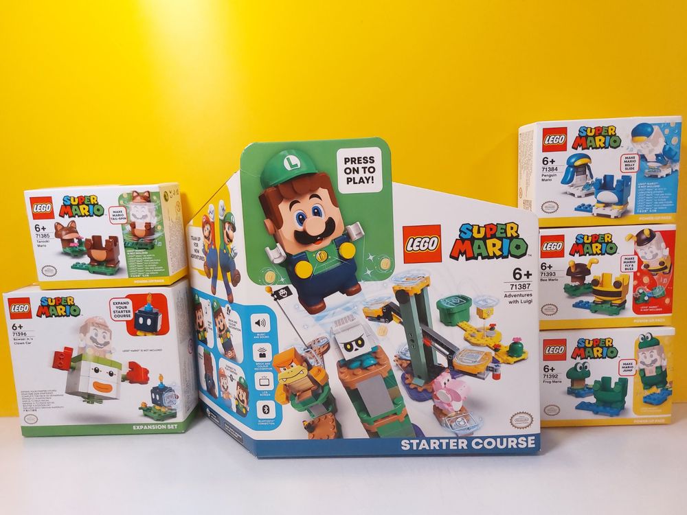 LEGO Super Mario Starterset 71387 + 4x POWER UP + EXPANSION | Kaufen ...