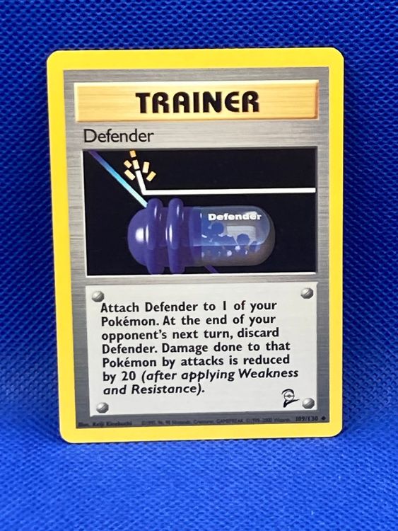 Pokemon BASE SET 2 / Defender 109 / 130 EN Trainer - (GD) (Gebraucht ...