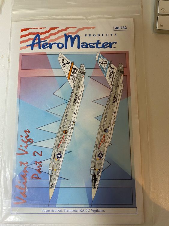 1/48 RA-5C VIGILANTE VALIANT VIGIS PART 2 DECALS | Kaufen auf Ricardo