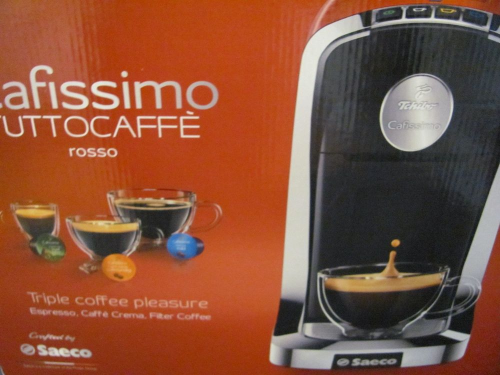 Tchibo Caffissimo Kaffeemaschine rot Kapsel (Neu und originalverpackt) in Gümligen für CHF 20 ...