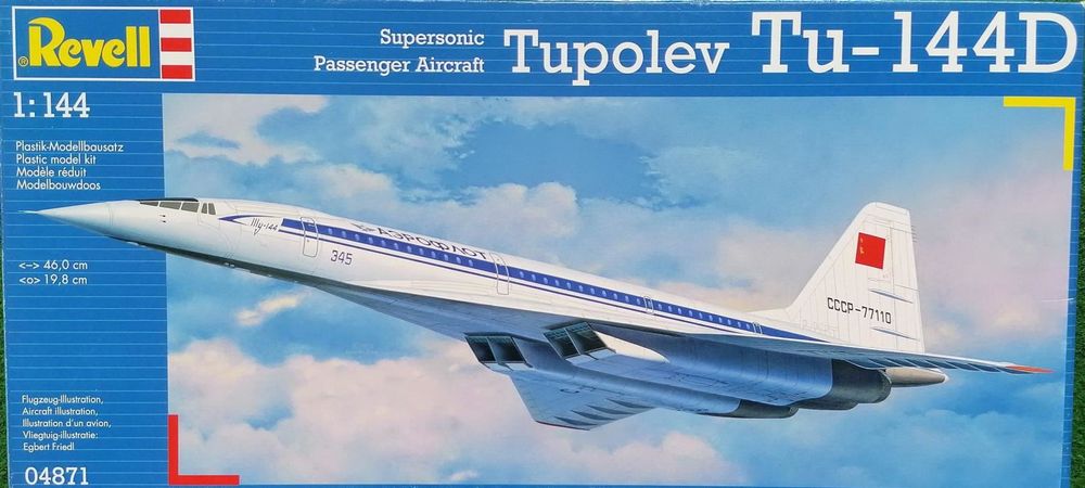 1/144 Tupolev Tu-144D Revell 4871 | Kaufen auf Ricardo