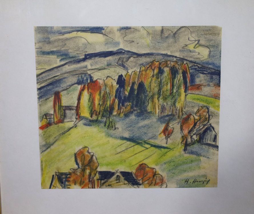 Heinrich Herzig 1887-1964, Zeichnung, handsigniert | Kaufen auf Ricardo