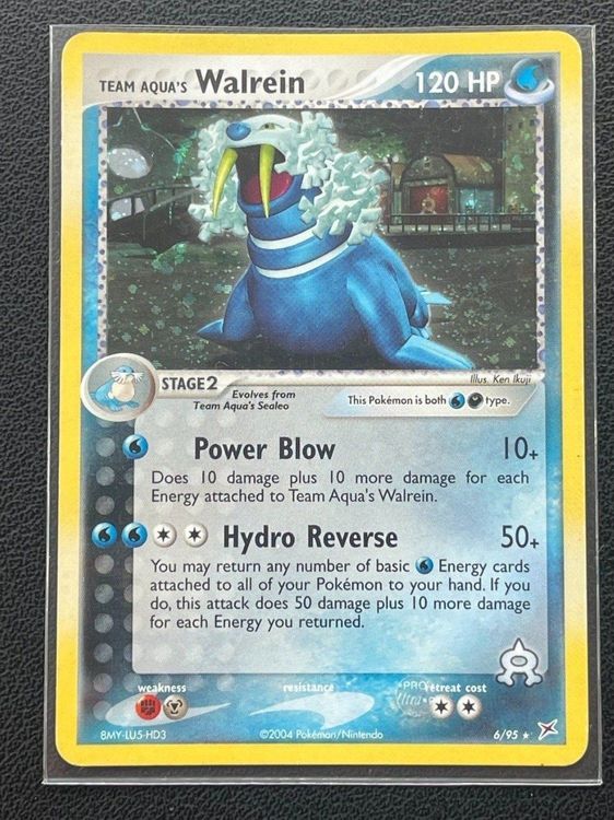 2004 Team Aqua's Walrein 6/95 Ex TeamMagma vs.TeamAqua ab 1. | Kaufen auf Ricardo