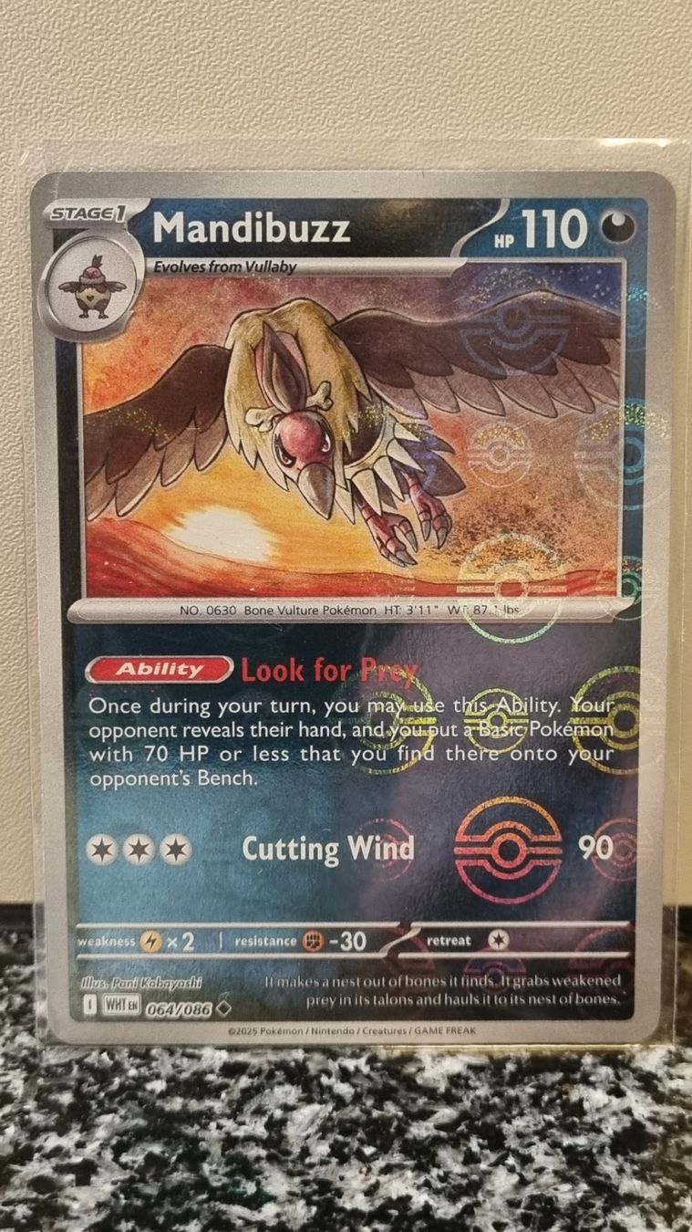 Pokémon – Mandibuzz (Pokeball) 🇺🇸 - 64 - White Flare (Gebraucht) in Bern für CHF 0.9 – mit ...