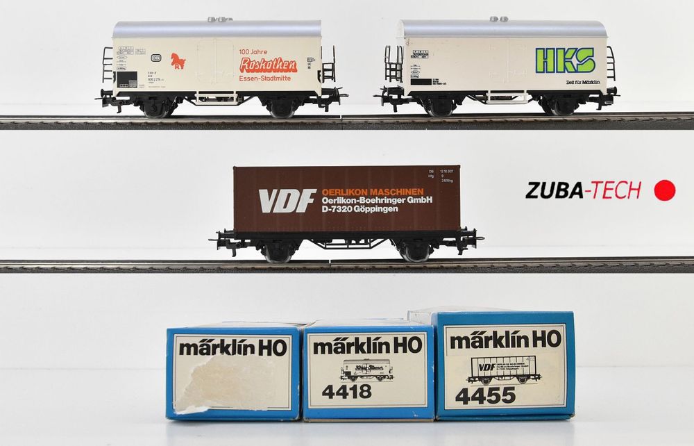 Märklin 3x Güterwagen der NS H0 WS mit OVP (Gebraucht) in St. Gallen ...