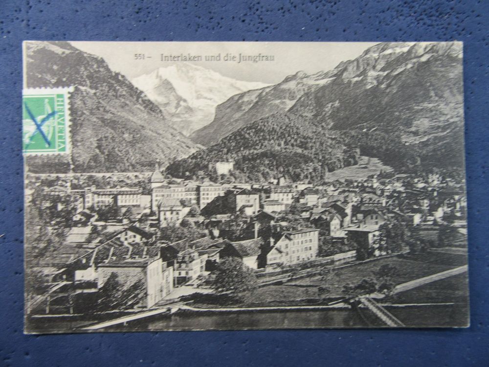 AK BEO INTERLAKEN 1912 UND JUNGFRAU | Kaufen auf Ricardo